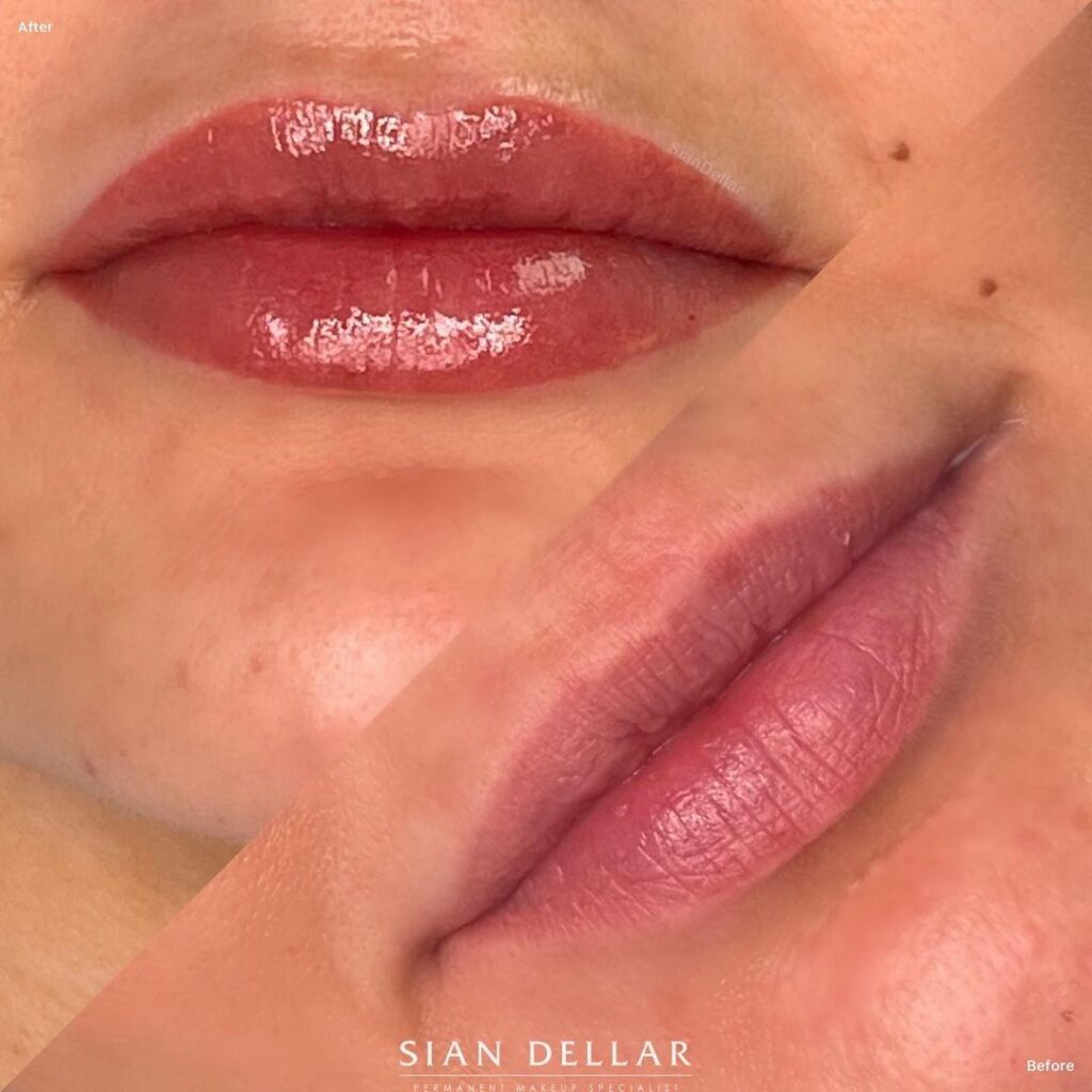 Achieving fresh full lips with lip blush - Sian Dellar