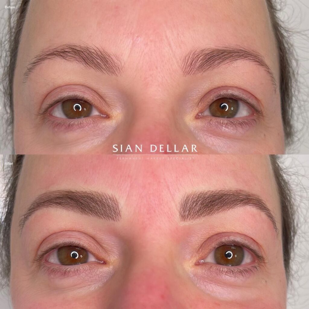 Look youthful with microbladed brows - Sian Dellar