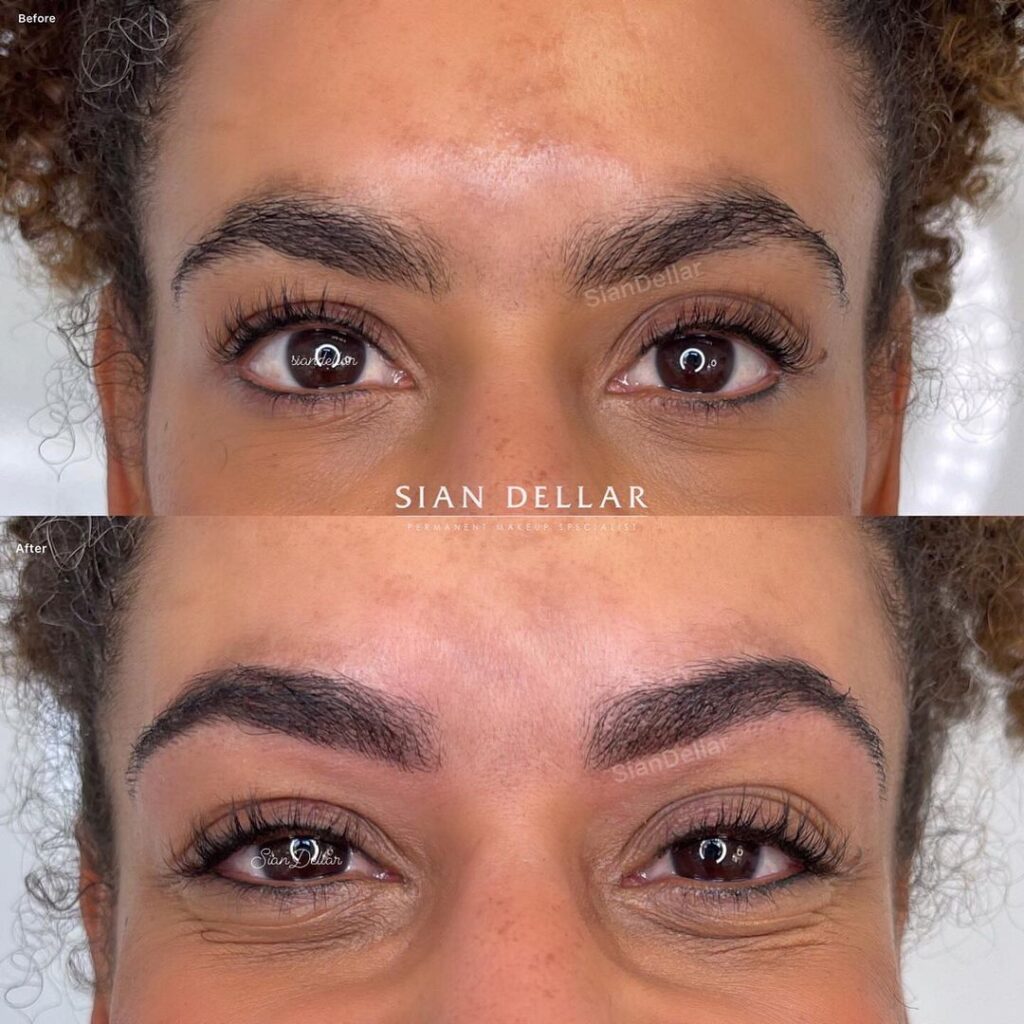 Brow shaping and more with microblading - Sian Dellar