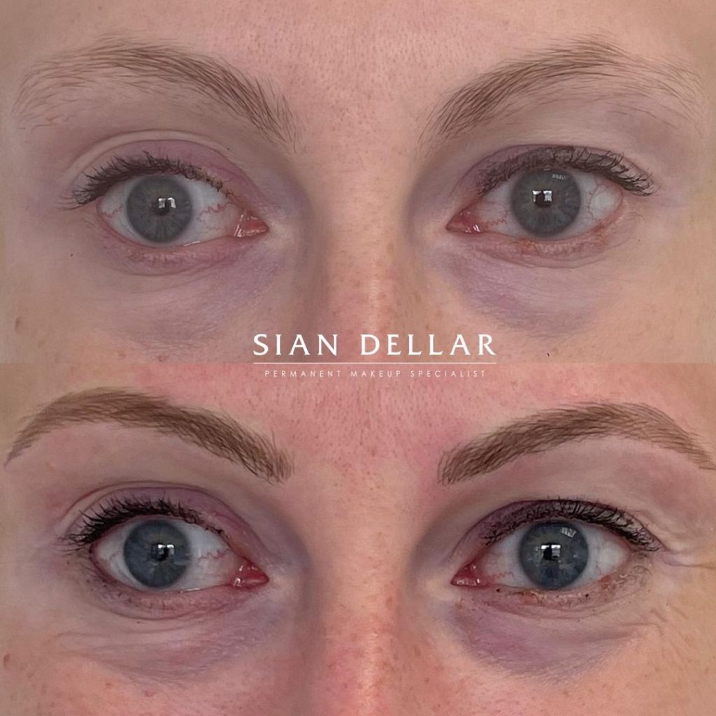 Naturally vibrant, well shaped combination brows - Sian Dellar