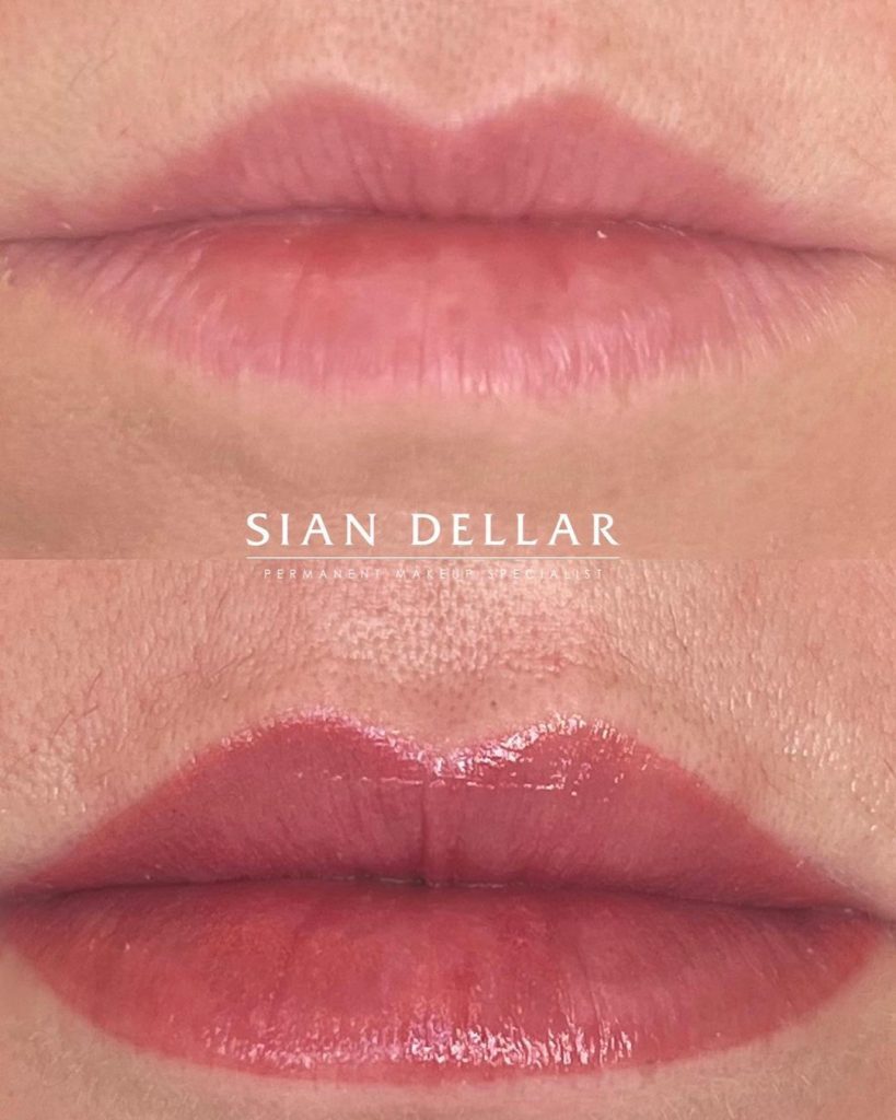 Dimension and a pop of colour to your small lips with lip blush - Sian ...