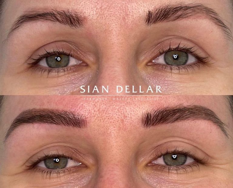 Restore and enhance faded brows with combination brows - Sian Dellar